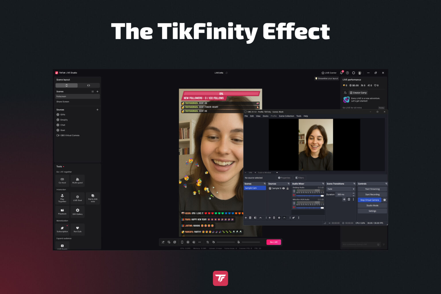 Cara Streaming di TikTok dengan OBS pada Tahun 2025 | TikFinity
